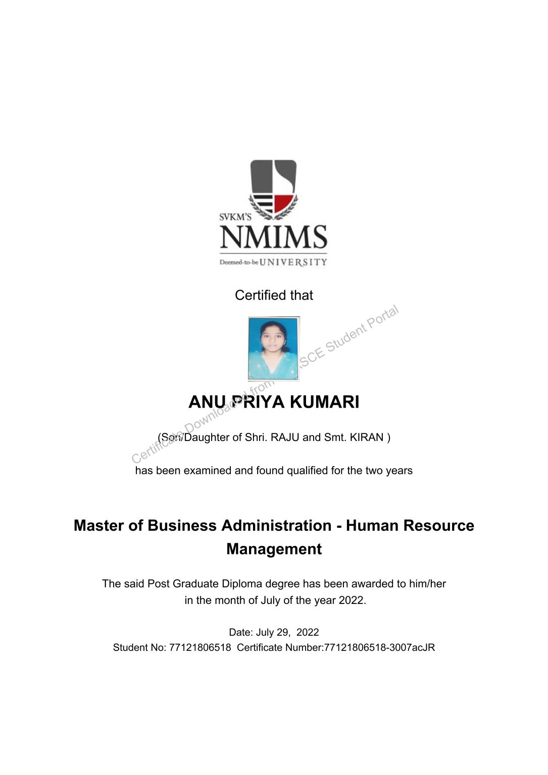Anu Priya Kumari(Immediate joiner) on LinkedIn: #nmimsglobalaccess # ... Anu Priya Kumari(Immediate joiner) on LinkedIn: #nmimsglobalaccess # ...