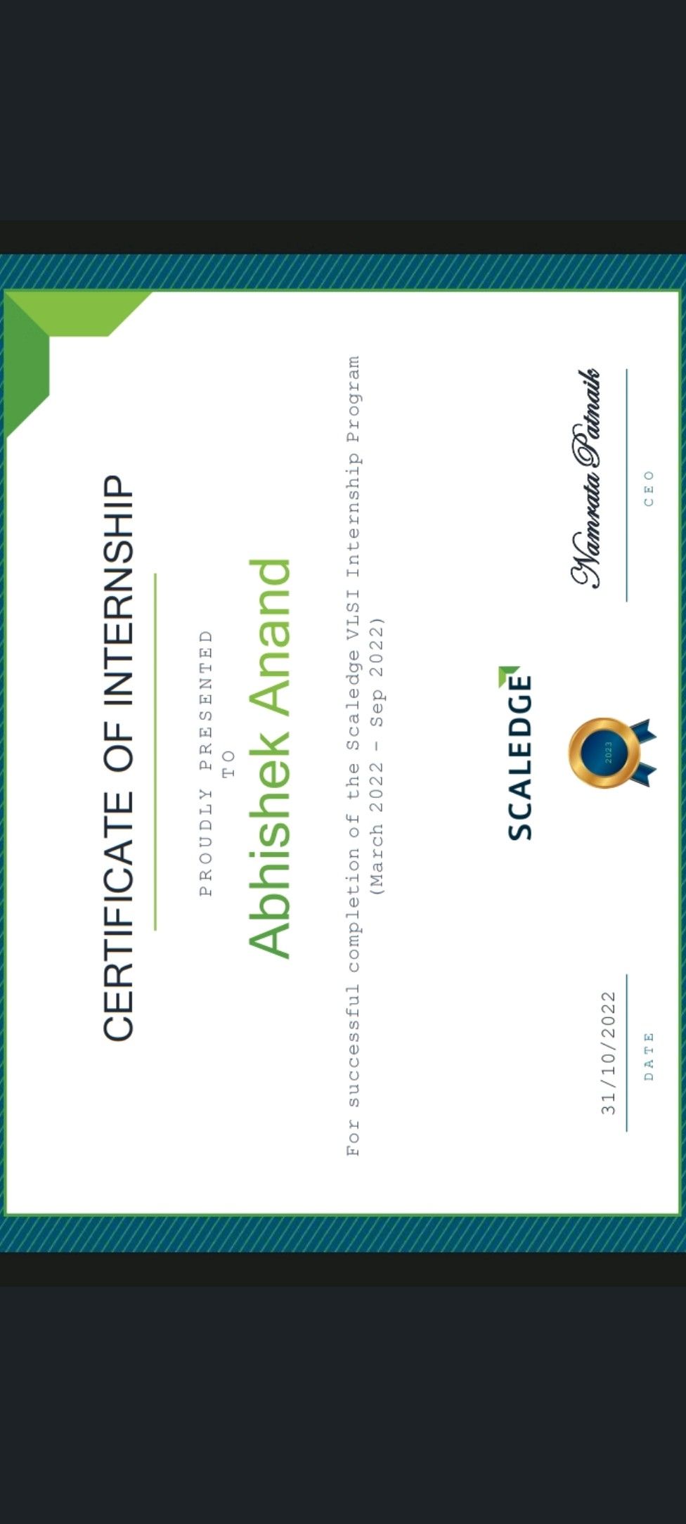 ABHISHEK ANAND posted on LinkedIn ABHISHEK ANAND posted on LinkedIn