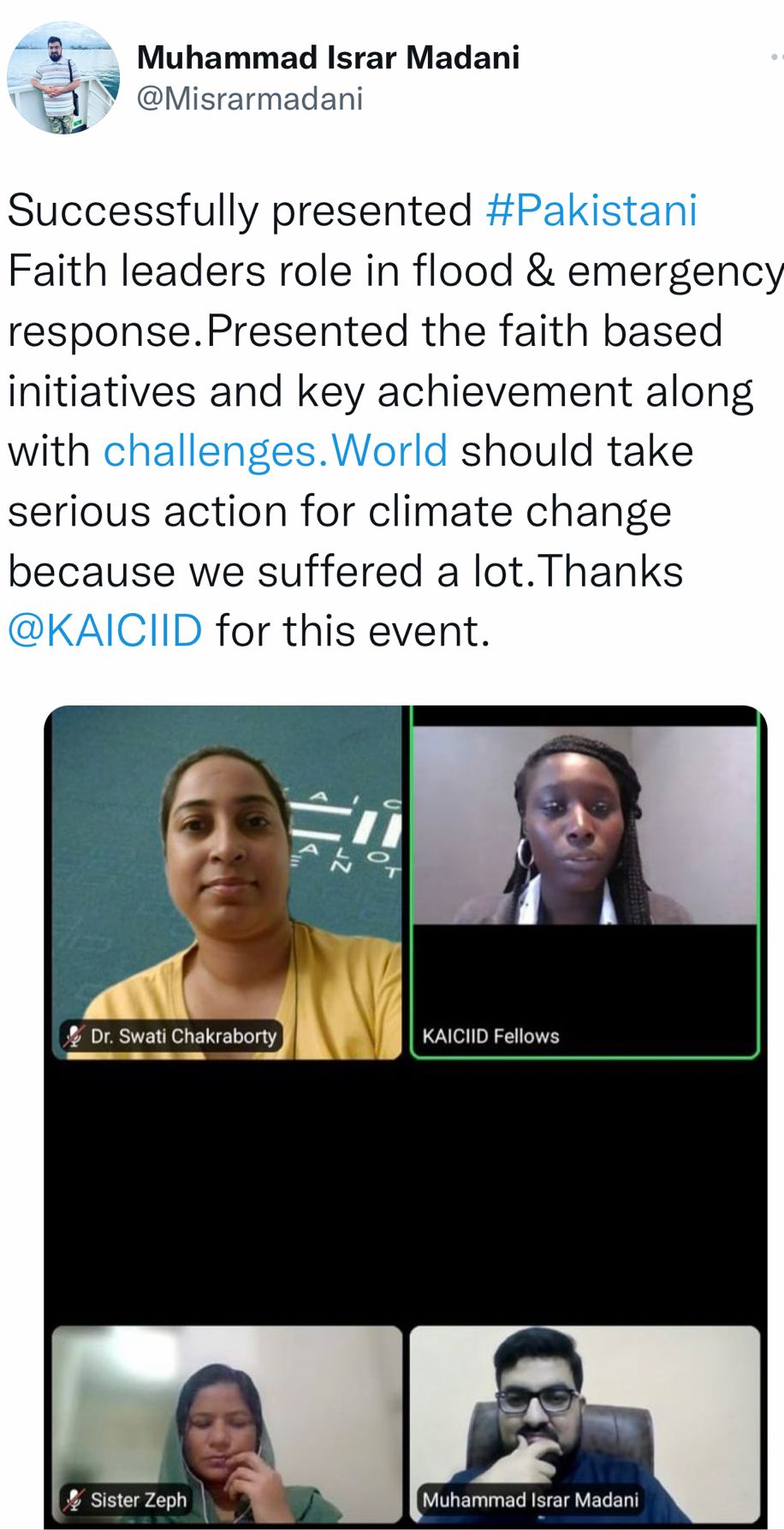 Muhammad Israr Madani on LinkedIn: #climate #climatechange #leaders # ... Muhammad Israr Madani on LinkedIn: #climate #climatechange #leaders # ...