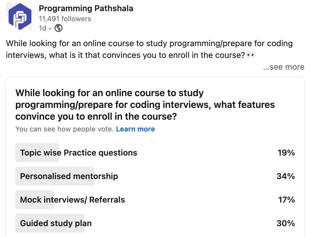 Programming Pathshala on LinkedIn: #programming #learning # ... Programming Pathshala on LinkedIn: #programming #learning # ...