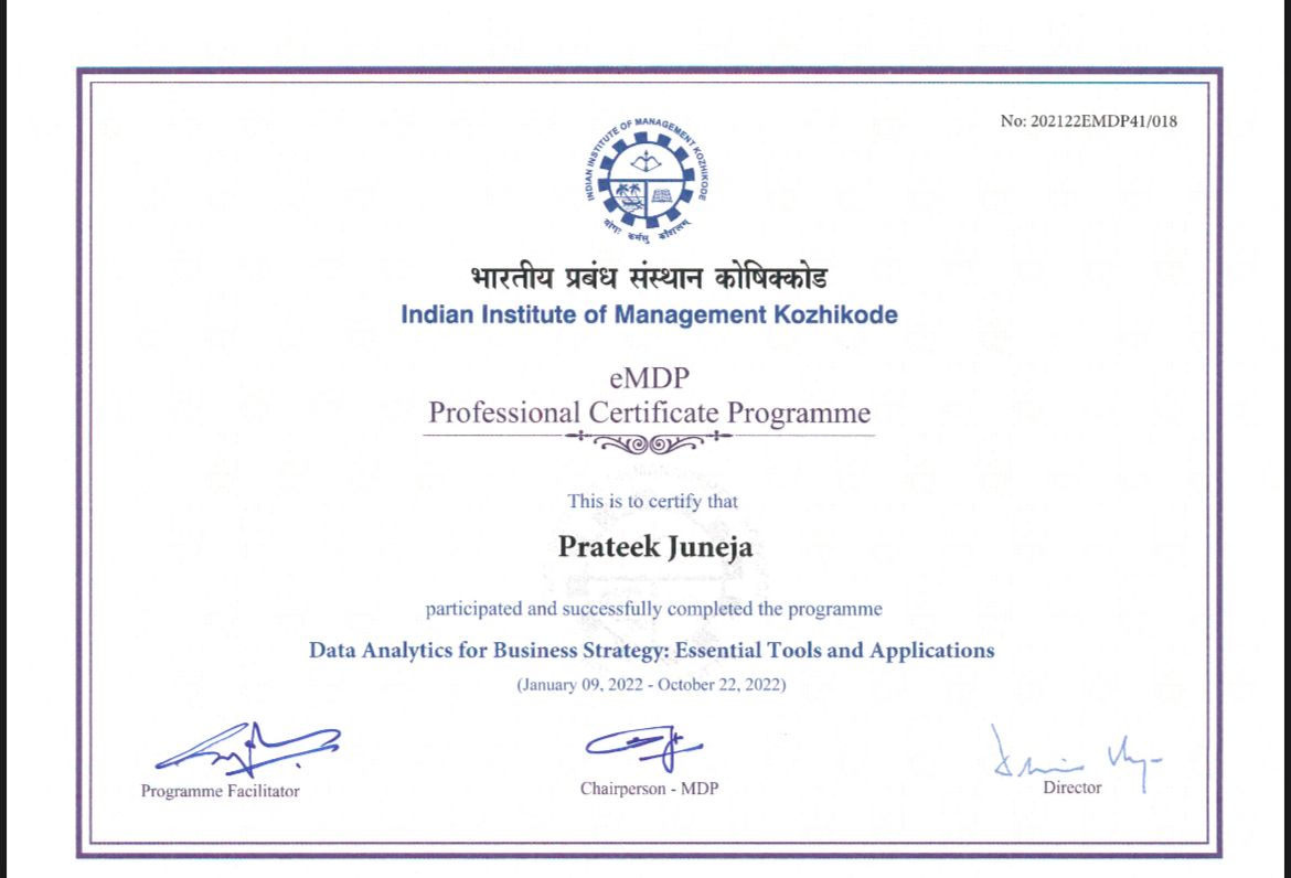Prateek Juneja on LinkedIn: #analytics #data Prateek Juneja on LinkedIn: #analytics #data