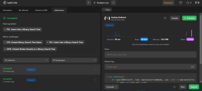 Aashay Kulkarni on LinkedIn: #100daysofcode #learningeveryday #leetcode ... Aashay Kulkarni on LinkedIn: #100daysofcode #learningeveryday #leetcode ...