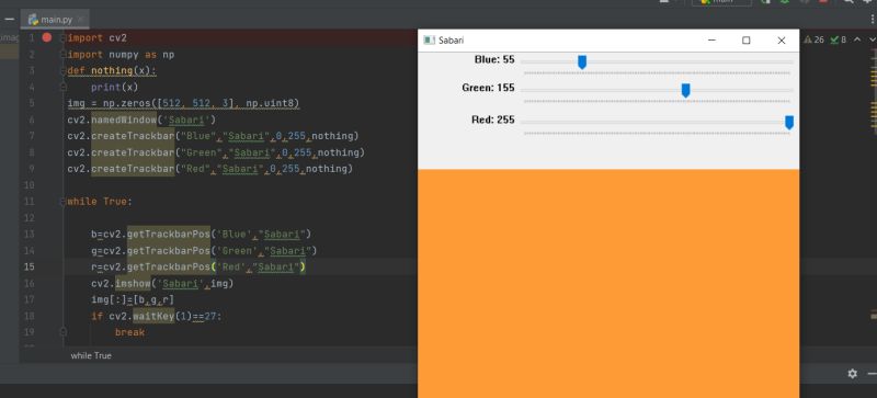 #opencv #python | Sabari Nathan #opencv #python | Sabari Nathan
