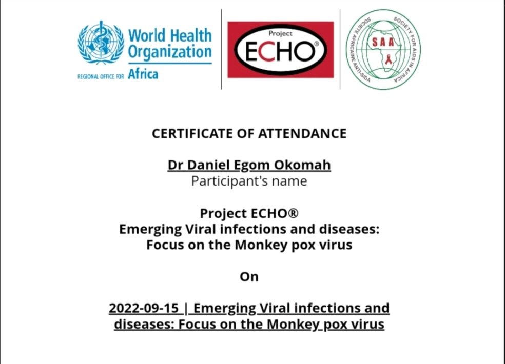 Dr Daniel Okomah ,DVM, MPH, FELTP on LinkedIn: Continuous Learning Is ... Dr Daniel Okomah ,DVM, MPH, FELTP on LinkedIn: Continuous Learning Is ...