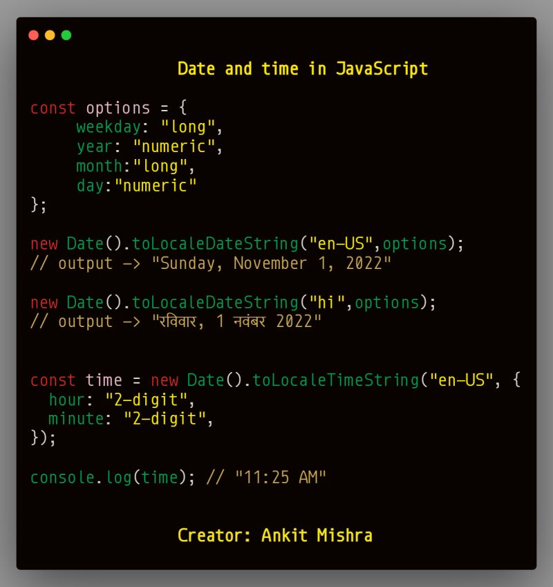 Ankit Mishra on LinkedIn: #like #comment #followformore #javascript # ... Ankit Mishra on LinkedIn: #like #comment #followformore #javascript # ...