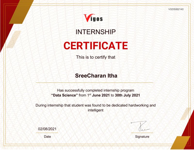 SreeCharan Itha posted on LinkedIn SreeCharan Itha posted on LinkedIn