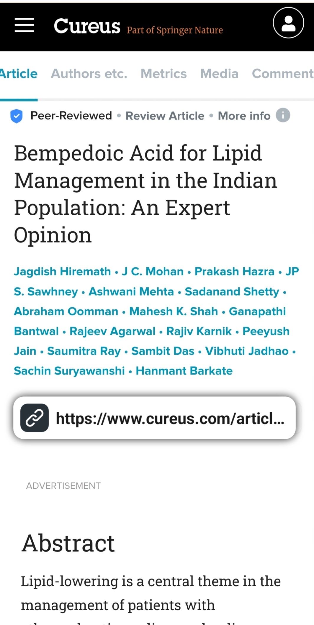 Dr. Vibhuti Jadhao on LinkedIn: #bempedoic Dr. Vibhuti Jadhao on LinkedIn: #bempedoic
