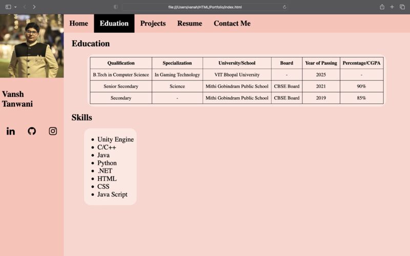 Vansh Tanwani on LinkedIn: #html Vansh Tanwani on LinkedIn: #html
