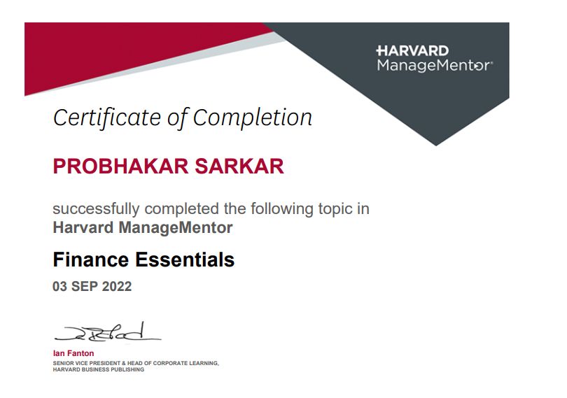 Probhakar Sarkar on LinkedIn: Started learning finance... Probhakar Sarkar on LinkedIn: Started learning finance...