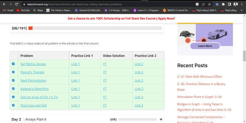 Abhishek Jha on LinkedIn: #coding #striversdesheet #codingisfun # ... Abhishek Jha on LinkedIn: #coding #striversdesheet #codingisfun # ...