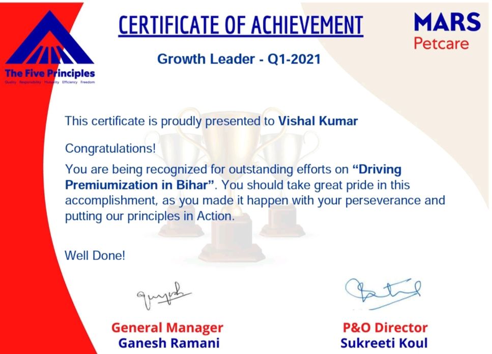 Vishal Kumar on LinkedIn: Hard work always pays off... Thanks ... Vishal Kumar on LinkedIn: Hard work always pays off... Thanks ...