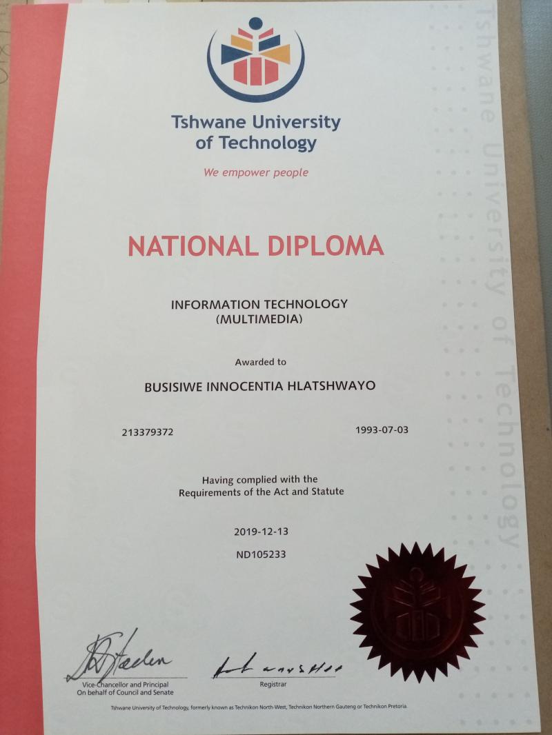 Busisiwe Hlatshwayo on LinkedIn: All the gratitude to God and my late ... Busisiwe Hlatshwayo on LinkedIn: All the gratitude to God and my late ...