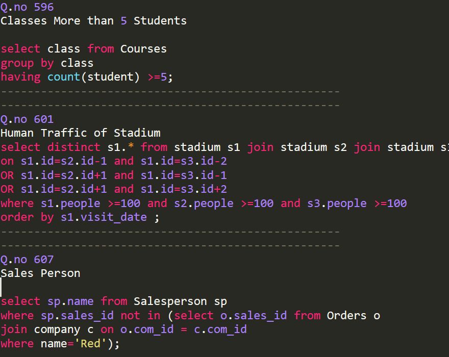 Aashish Kumar on LinkedIn: Day 3 SQL Leetcode Problems Aashish Kumar on LinkedIn: Day 3 SQL Leetcode Problems