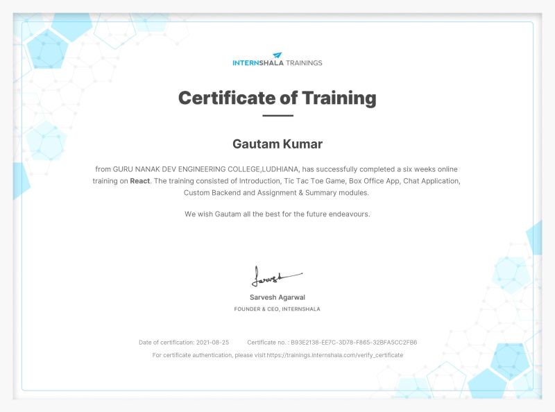 GAUTAM KUMAR on LinkedIn: ReactJs GAUTAM KUMAR on LinkedIn: ReactJs