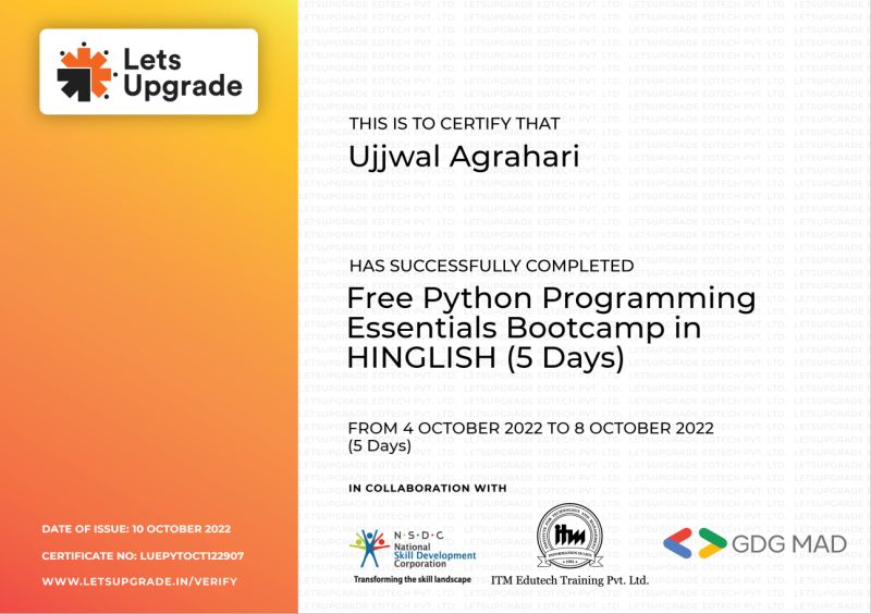 Ujjwal Agrahari on LinkedIn: #pythonprogramming #python #programming # ... Ujjwal Agrahari on LinkedIn: #pythonprogramming #python #programming # ...