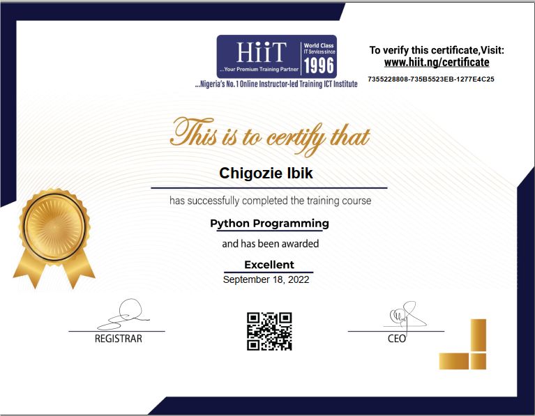 Chigozie Ibik on LinkedIn: #pythonprogramming #pythonjobs #python Chigozie Ibik on LinkedIn: #pythonprogramming #pythonjobs #python