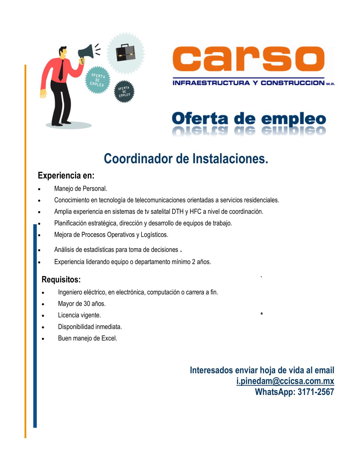 Nacel HN CARSO posted on LinkedIn Nacel HN CARSO posted on LinkedIn