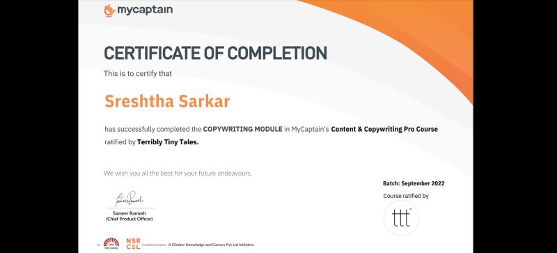 Sreshtha Sarkar on LinkedIn: Done & Dusted! Sreshtha Sarkar on LinkedIn: Done & Dusted!