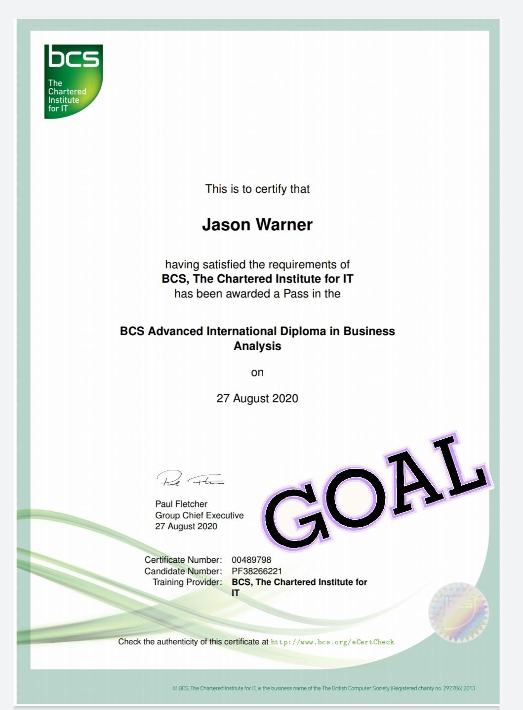 Jason Warner on LinkedIn: #bcs #diploma #businessanalysis # ... Jason Warner on LinkedIn: #bcs #diploma #businessanalysis # ...