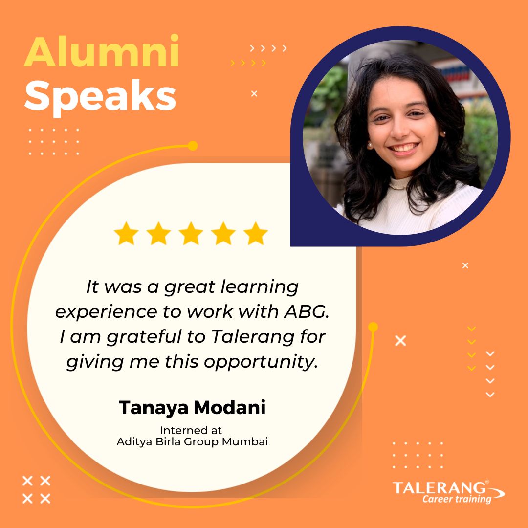 Talerang on LinkedIn: #talerang #alumni #career #training #workready Talerang on LinkedIn: #talerang #alumni #career #training #workready