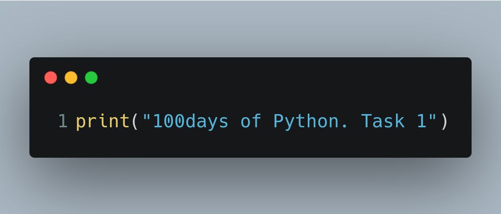 Oyarekhua Sandra on LinkedIn: #python #day1 #day2 #replit100daysofcode ... Oyarekhua Sandra on LinkedIn: #python #day1 #day2 #replit100daysofcode ...