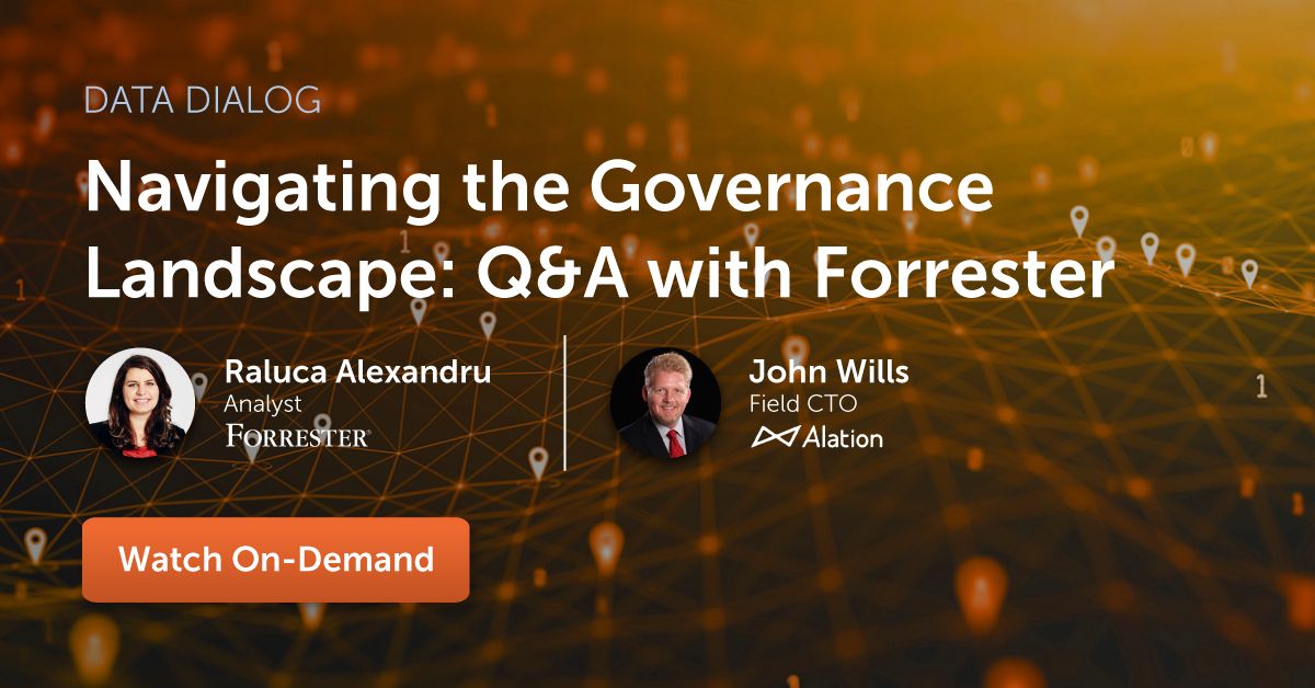 Walter Kenzie on LinkedIn: #forrester #alation #datagovernance # ... Walter Kenzie on LinkedIn: #forrester #alation #datagovernance # ...