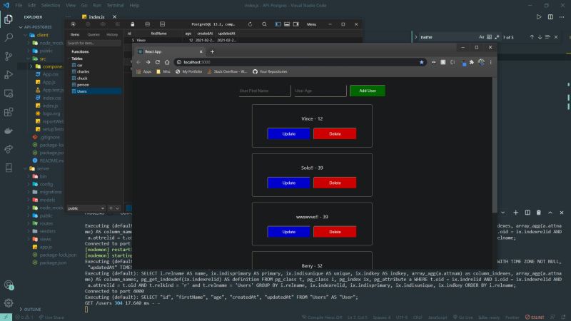 Charles Agbakwu on LinkedIn: #postgres #express #react #nodejs # ... Charles Agbakwu on LinkedIn: #postgres #express #react #nodejs # ...