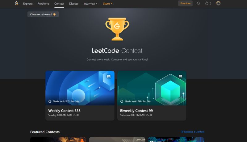 Smeet Gadhiya on LinkedIn: #leetcode #contest #programmerlife #coding # ... Smeet Gadhiya on LinkedIn: #leetcode #contest #programmerlife #coding # ...