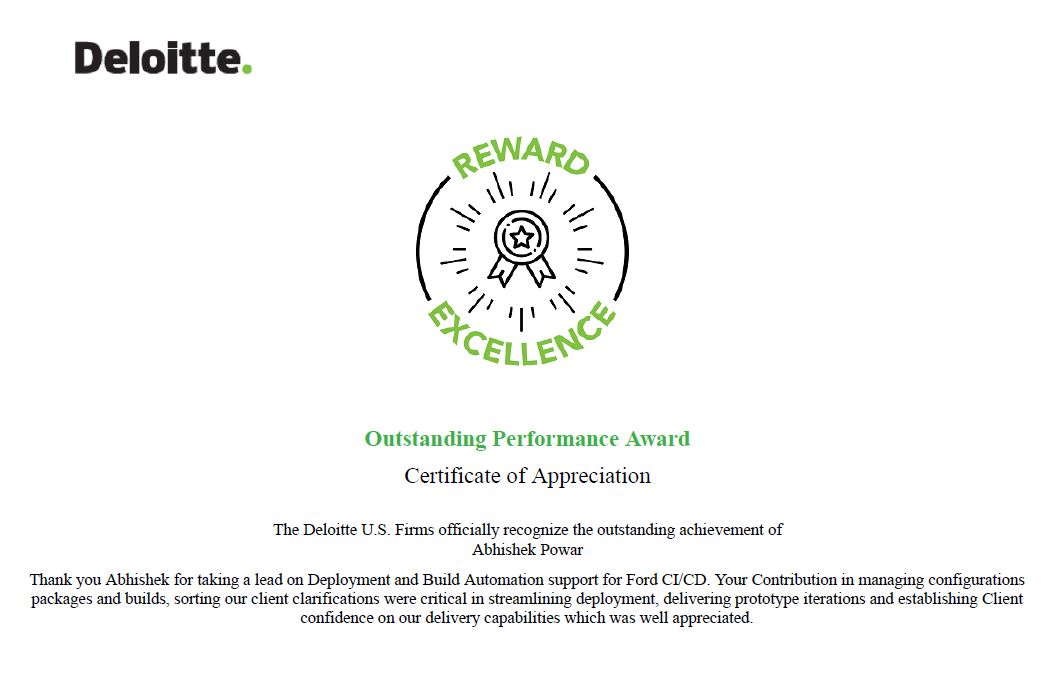 #deloitte | Abhishek Powar #deloitte | Abhishek Powar