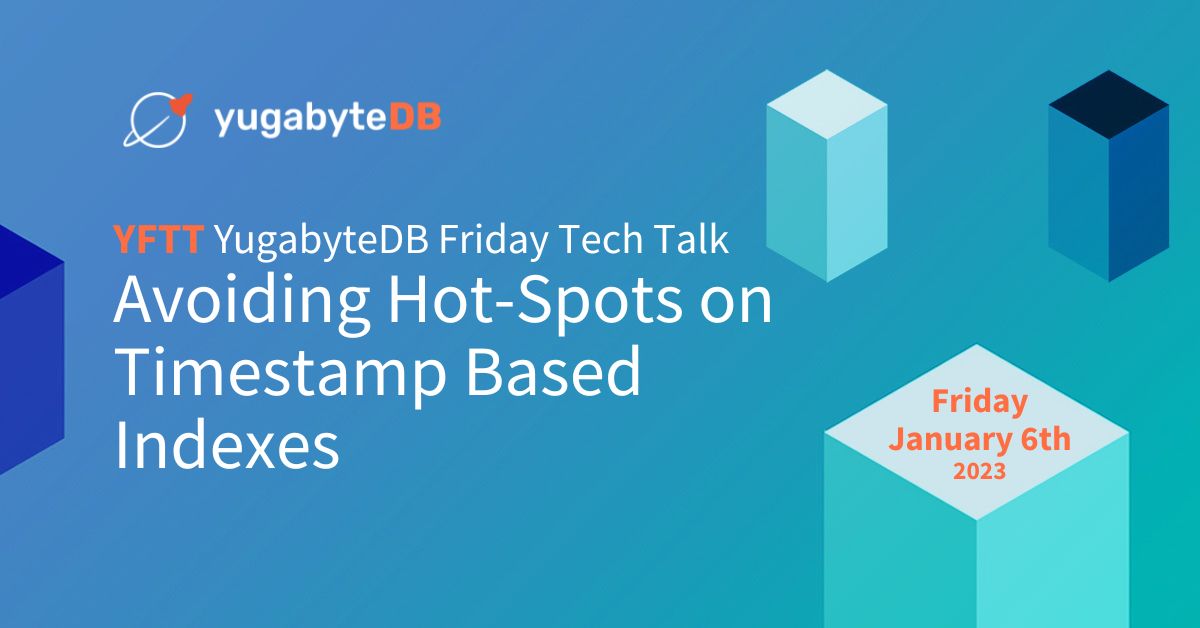 Yugabyte on LinkedIn: #distributedsql #yugabytedb #community #yftt # ... Yugabyte on LinkedIn: #distributedsql #yugabytedb #community #yftt # ...