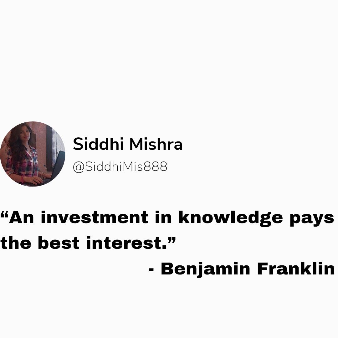 Siddhi Mishra posted on LinkedIn Siddhi Mishra posted on LinkedIn