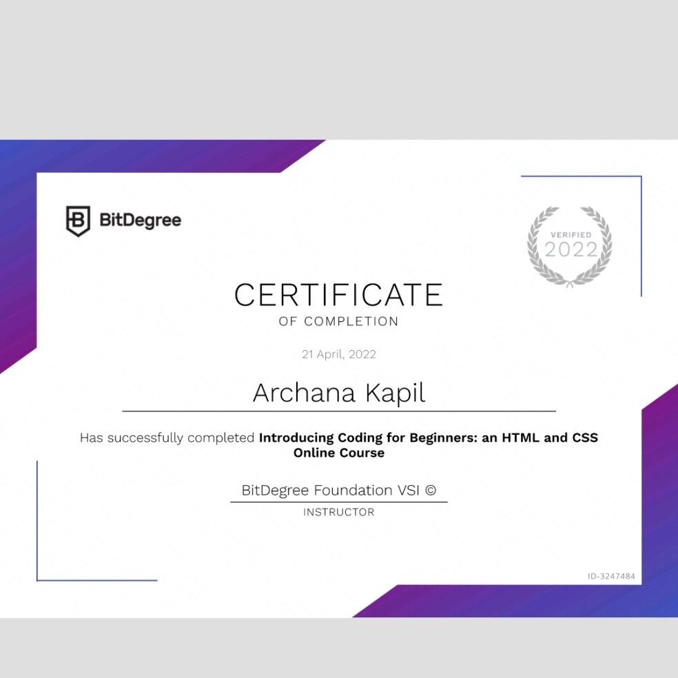 Archana Kapil on LinkedIn: #cs #html #css #infosys #tcs #google Archana Kapil on LinkedIn: #cs #html #css #infosys #tcs #google
