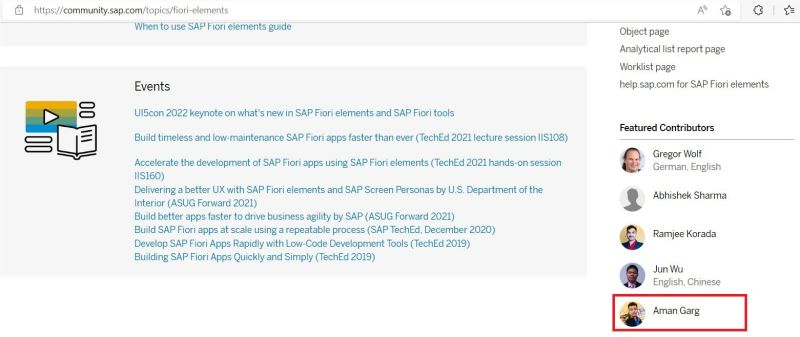 Aman Garg on LinkedIn: #sap #community #network #sapfiori | 14 comments Aman Garg on LinkedIn: #sap #community #network #sapfiori | 14 comments