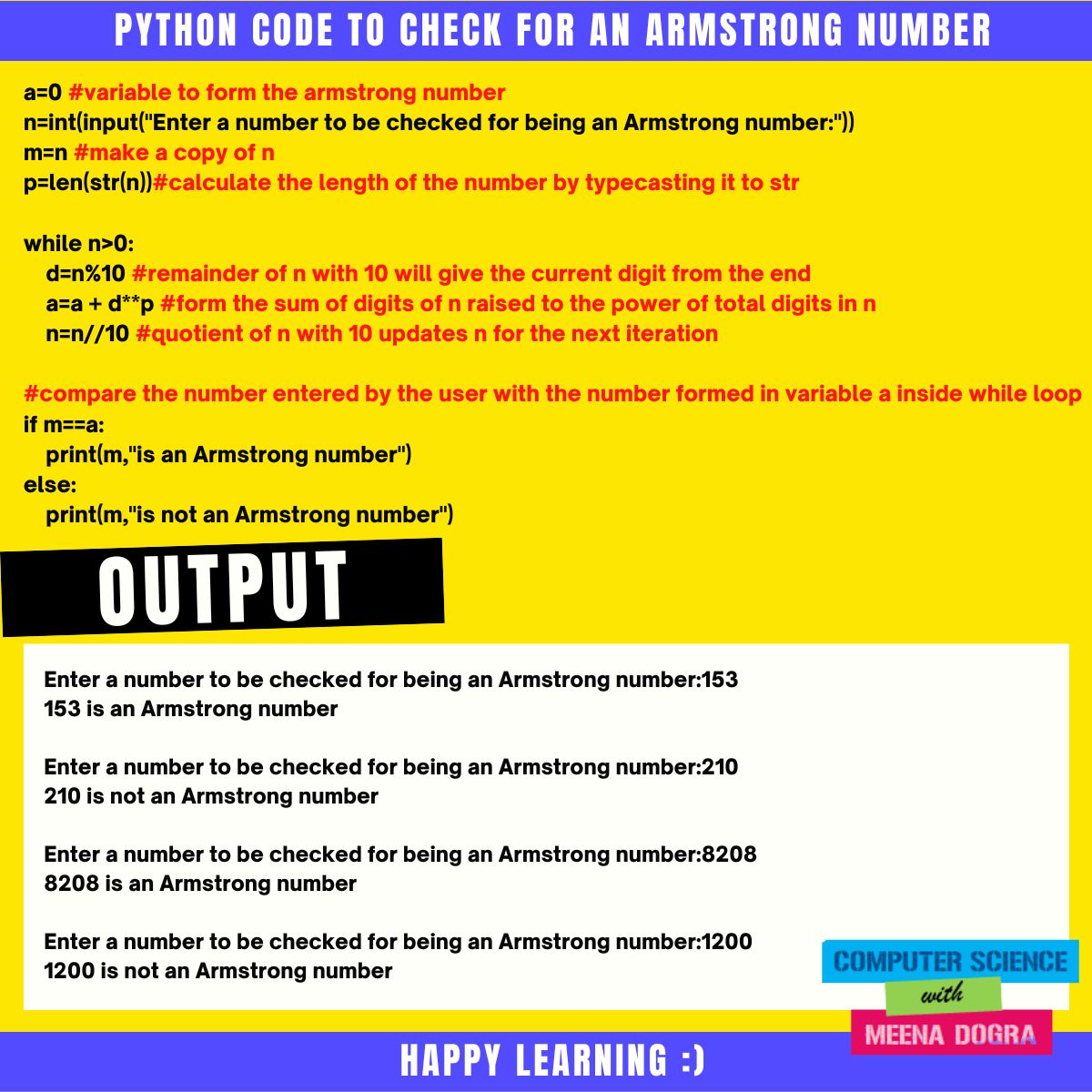 Meena Dogra on LinkedIn: #python #pythonprogramming #pythonloops # ... Meena Dogra on LinkedIn: #python #pythonprogramming #pythonloops # ...