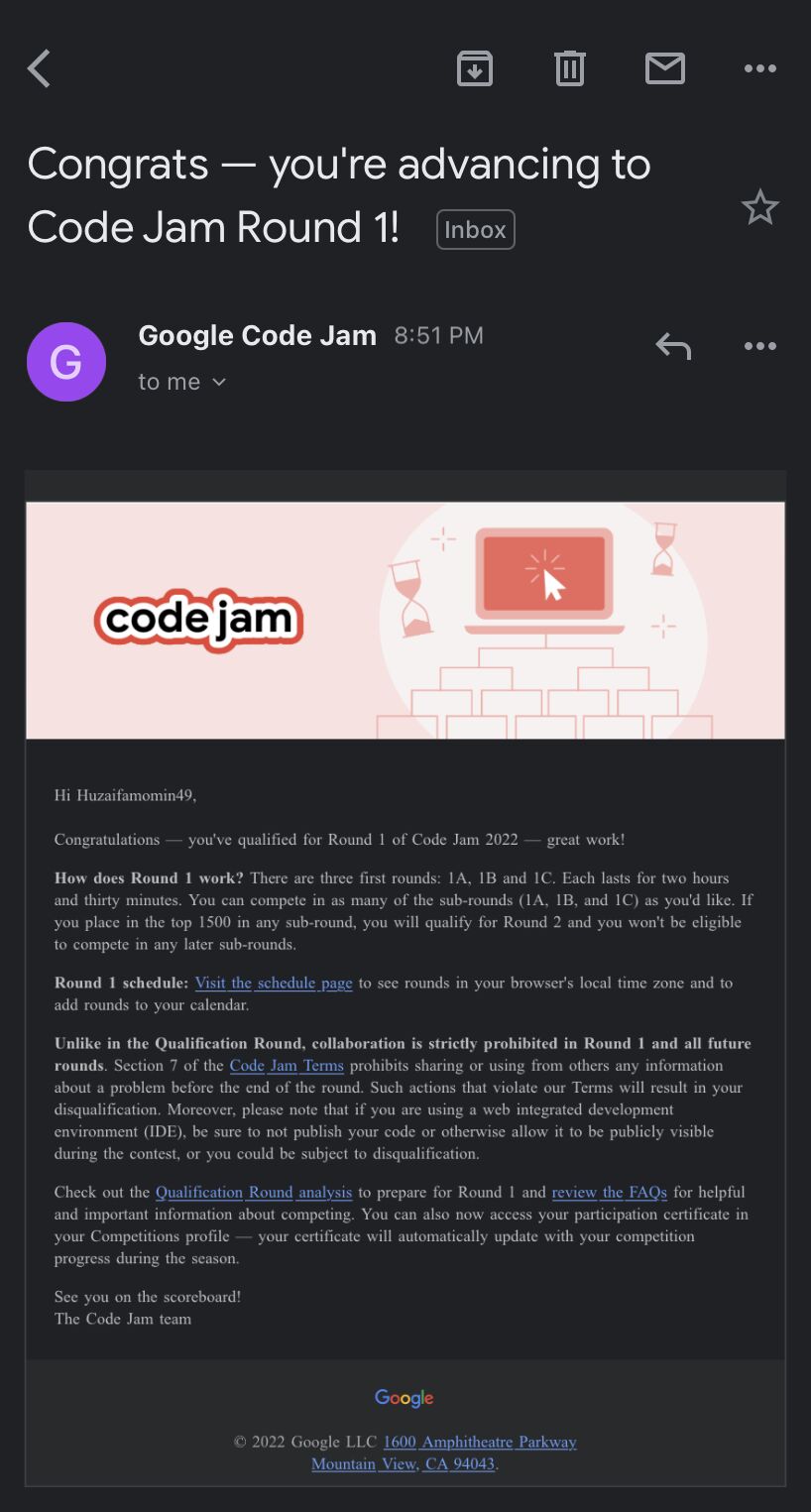 Huzaifa Momin on LinkedIn: #google #problemsolving #googleindia #code ... Huzaifa Momin on LinkedIn: #google #problemsolving #googleindia #code ...