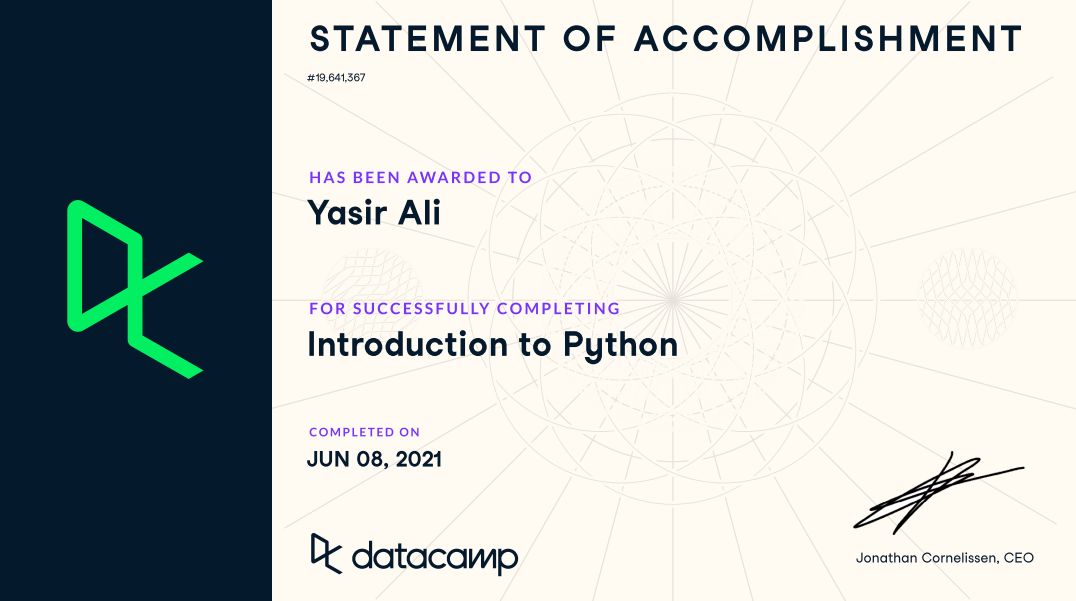 Yasir Ali on LinkedIn: #datacamp #datasciencewithpython #pandas # ... Yasir Ali on LinkedIn: #datacamp #datasciencewithpython #pandas # ...