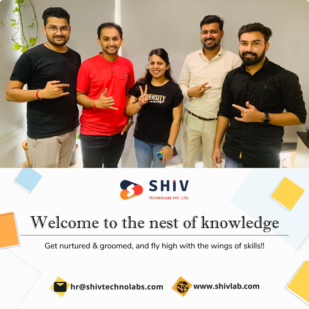 Shiv Technolabs Private Limited on LinkedIn: #ourteam #welcome # ... Shiv Technolabs Private Limited on LinkedIn: #ourteam #welcome # ...