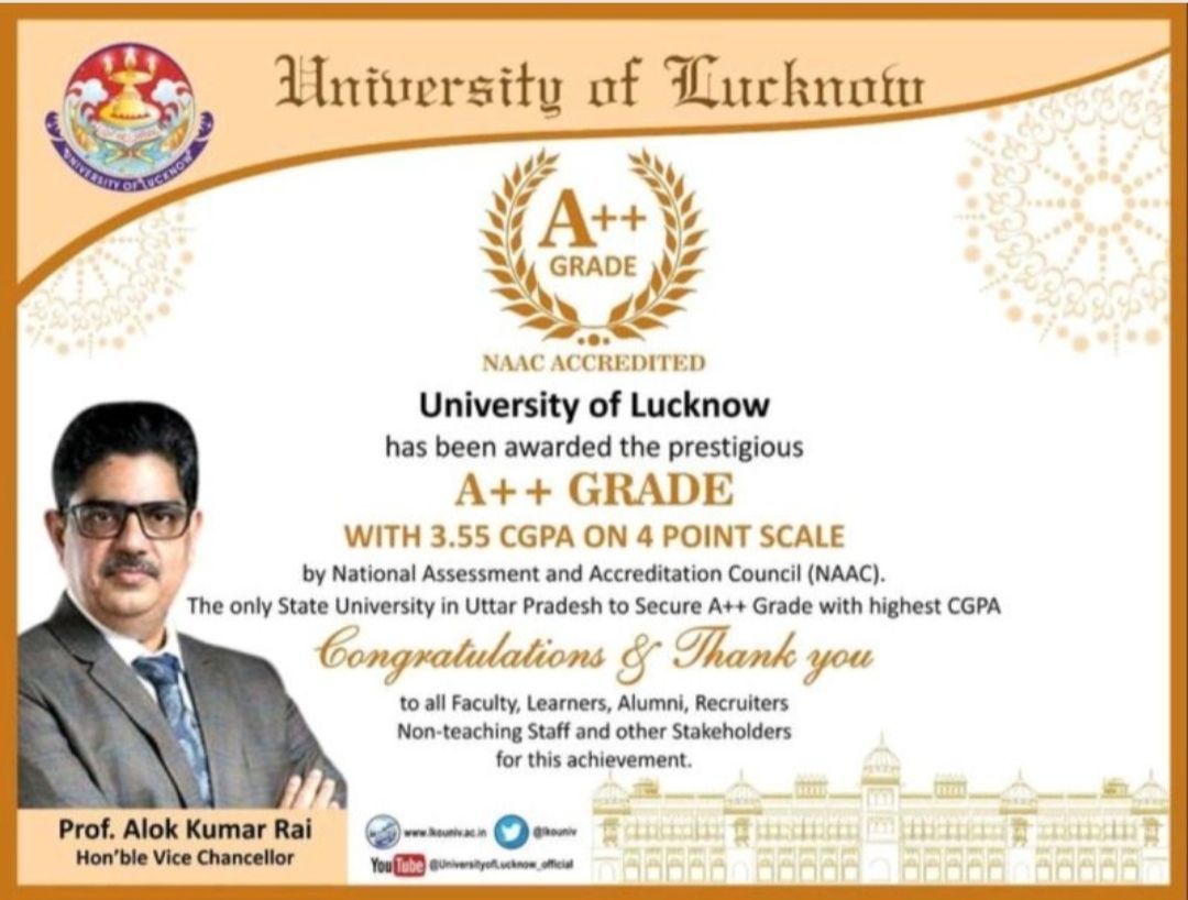 Samarth Yadav on LinkedIn: Lucknow university Samarth Yadav on LinkedIn: Lucknow university
