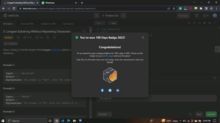 Abhishek Kumar Singh on LinkedIn: #connection #leetcode #geeksforgeeks ... Abhishek Kumar Singh on LinkedIn: #connection #leetcode #geeksforgeeks ...