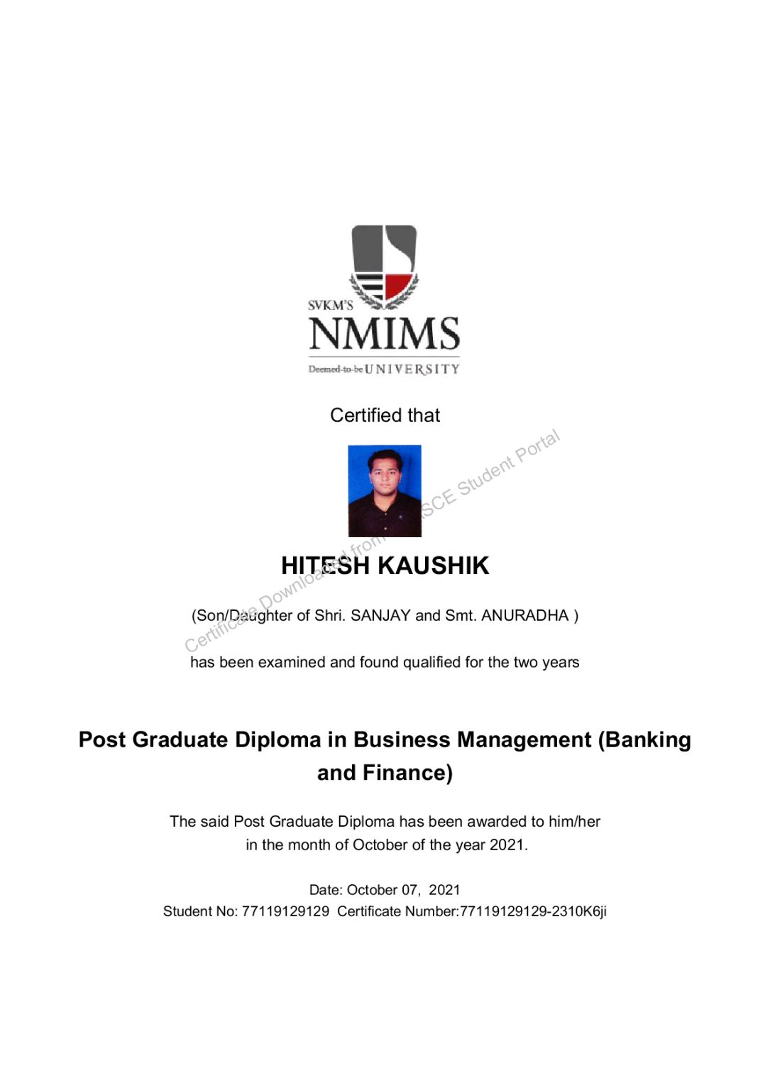 Hitesh Kaushik on LinkedIn: #nmimsglobalaccess #continuingeducation Hitesh Kaushik on LinkedIn: #nmimsglobalaccess #continuingeducation