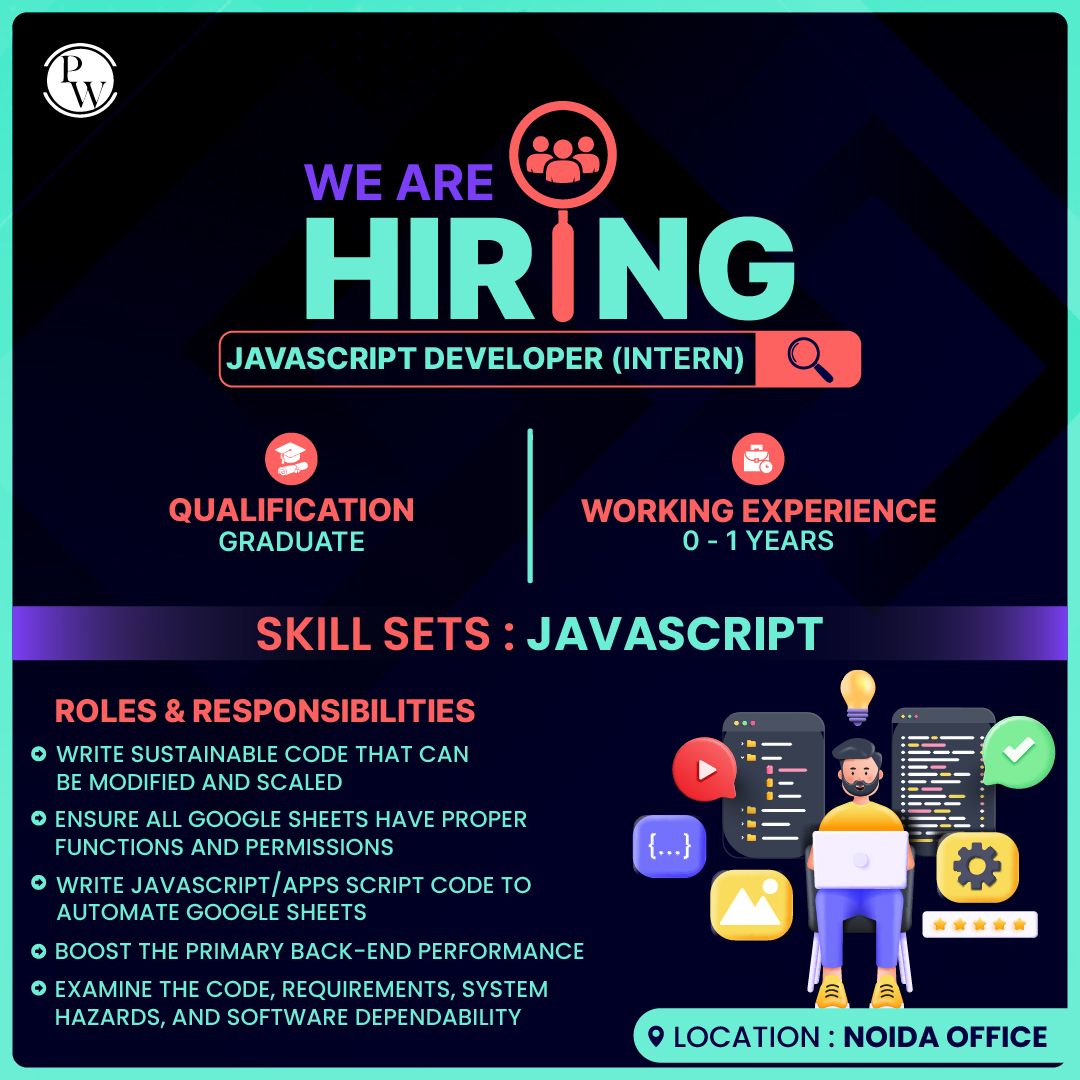 PW (PhysicsWallah) on LinkedIn: #javascript #javascriptdeveloper #tech ... PW (PhysicsWallah) on LinkedIn: #javascript #javascriptdeveloper #tech ...