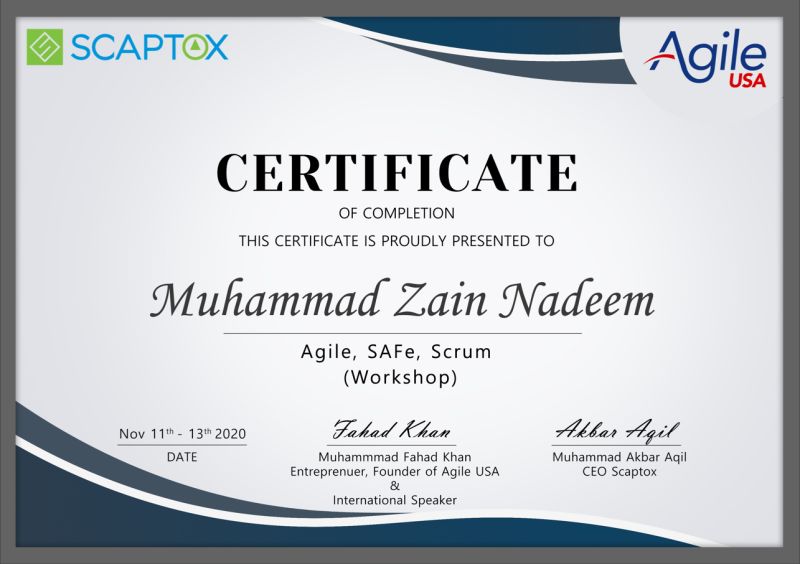 Muhammad Zain Nadeem on LinkedIn: #agile #share #scrum # ... Muhammad Zain Nadeem on LinkedIn: #agile #share #scrum # ...