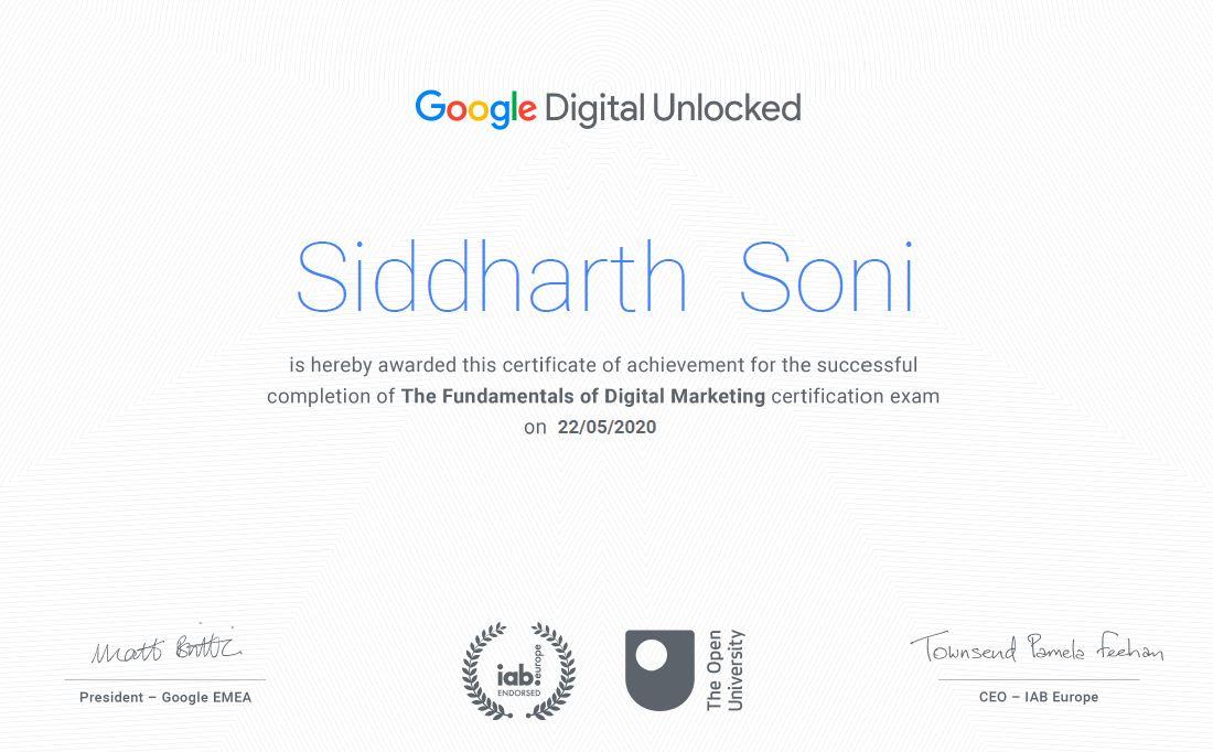 Siddharth Soni on LinkedIn: #google #googledigitalunlocked # ... Siddharth Soni on LinkedIn: #google #googledigitalunlocked # ...