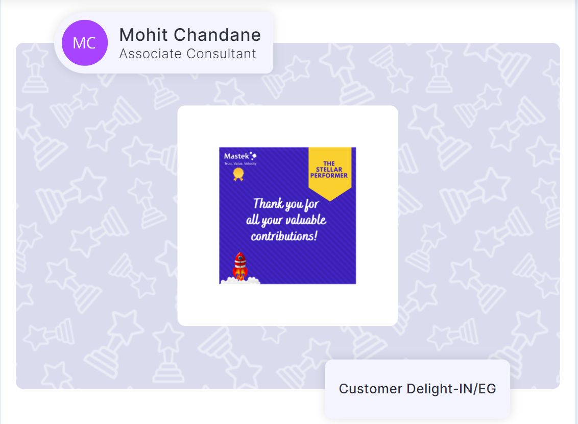 Mohit Chandane on LinkedIn: Thankyou Rahil Rathod for appreciating my ... Mohit Chandane on LinkedIn: Thankyou Rahil Rathod for appreciating my ...