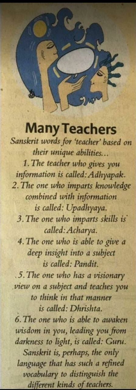 Manu Agrawal on LinkedIn: #sanskritlanguage #teachers #sanskrit Manu Agrawal on LinkedIn: #sanskritlanguage #teachers #sanskrit