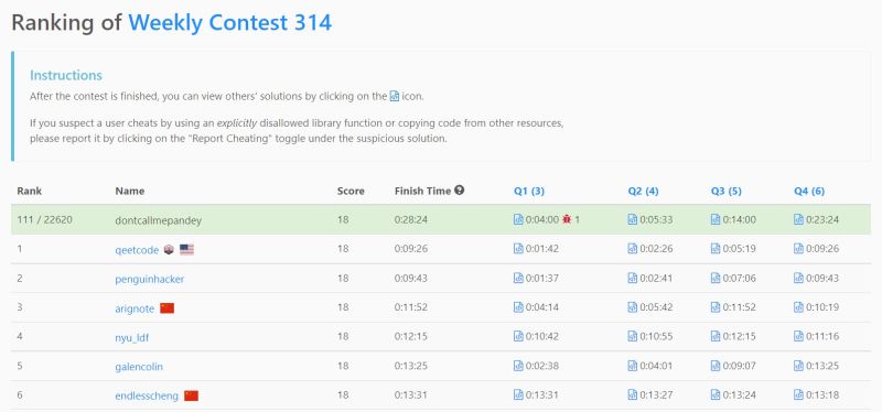 Dipanshu Pandey on LinkedIn: #leetcode #contest | 28 comments Dipanshu Pandey on LinkedIn: #leetcode #contest | 28 comments