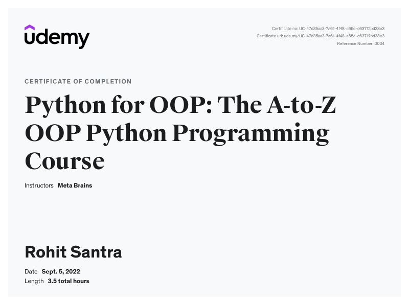 Rohit Santra on LinkedIn: #pythonprogramming #python Rohit Santra on LinkedIn: #pythonprogramming #python