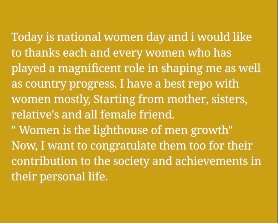 Pushkar kumar on LinkedIn: Happy national women's day to all the lady ... Pushkar kumar on LinkedIn: Happy national women's day to all the lady ...
