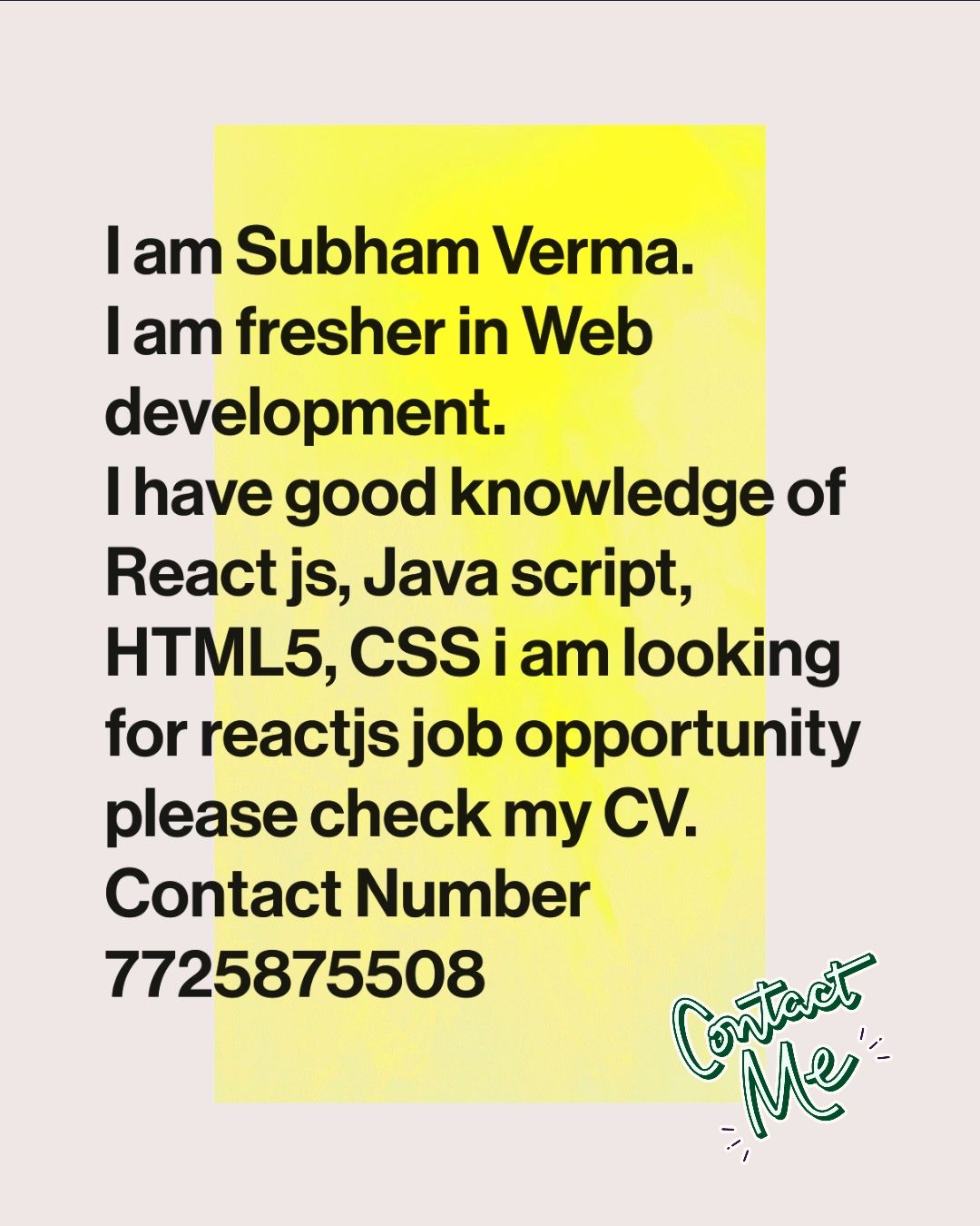 Subham Verma on LinkedIn: #javascript #css #html #reactjs # ... Subham Verma on LinkedIn: #javascript #css #html #reactjs # ...