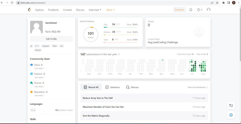 Tanu Kumari on LinkedIn: #leetcode | 15 comments Tanu Kumari on LinkedIn: #leetcode | 15 comments